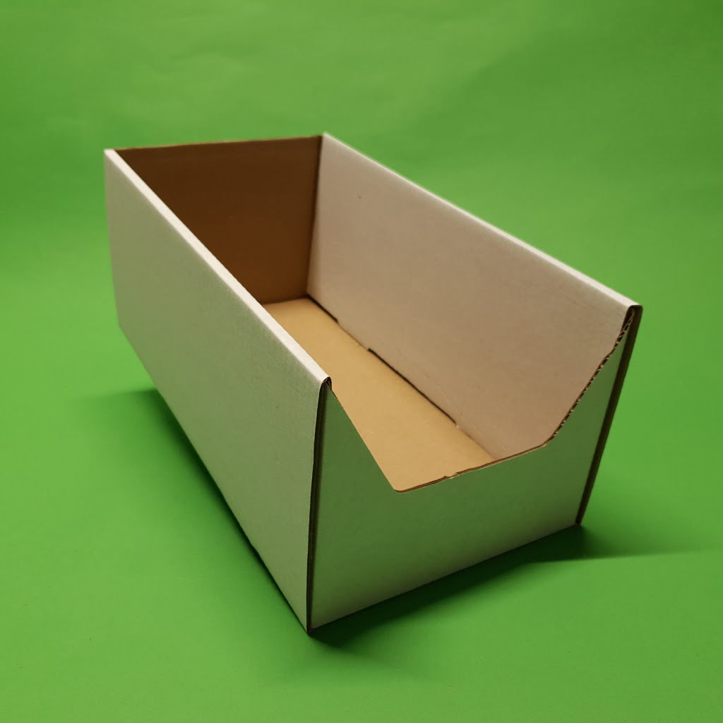 Tavite carton ondulat 50 buc/set alb 180X330X145 mm • Megacart ...